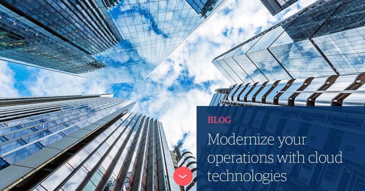 Modernize your operations with cloud technologies | Genpact Modernize your operations with cloud technologies | Genpact